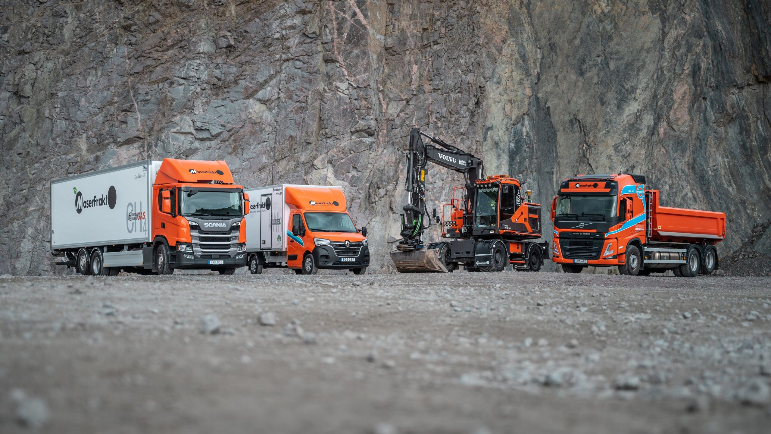 Transportörer & åkeri - Alltid på väg, alltid nära | Maserfrakt