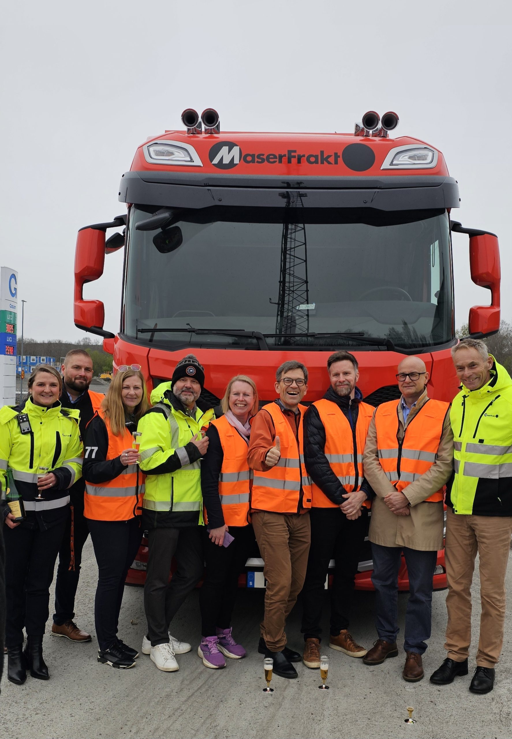 Effektiva transport- och maskintjänster - Maserfrakt