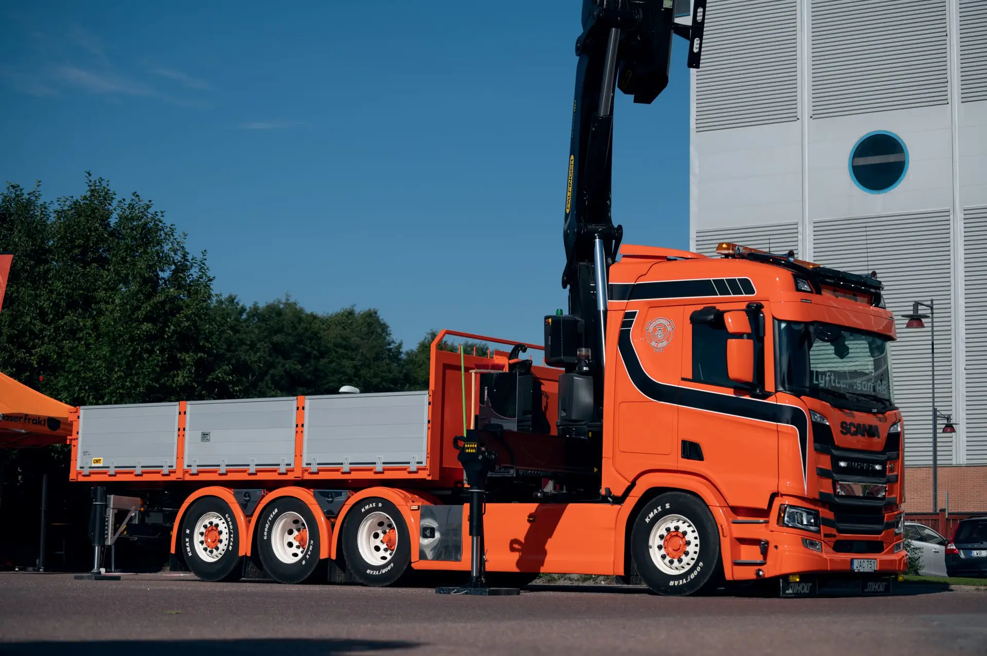 Kranbilstjänster - Maserfrakt