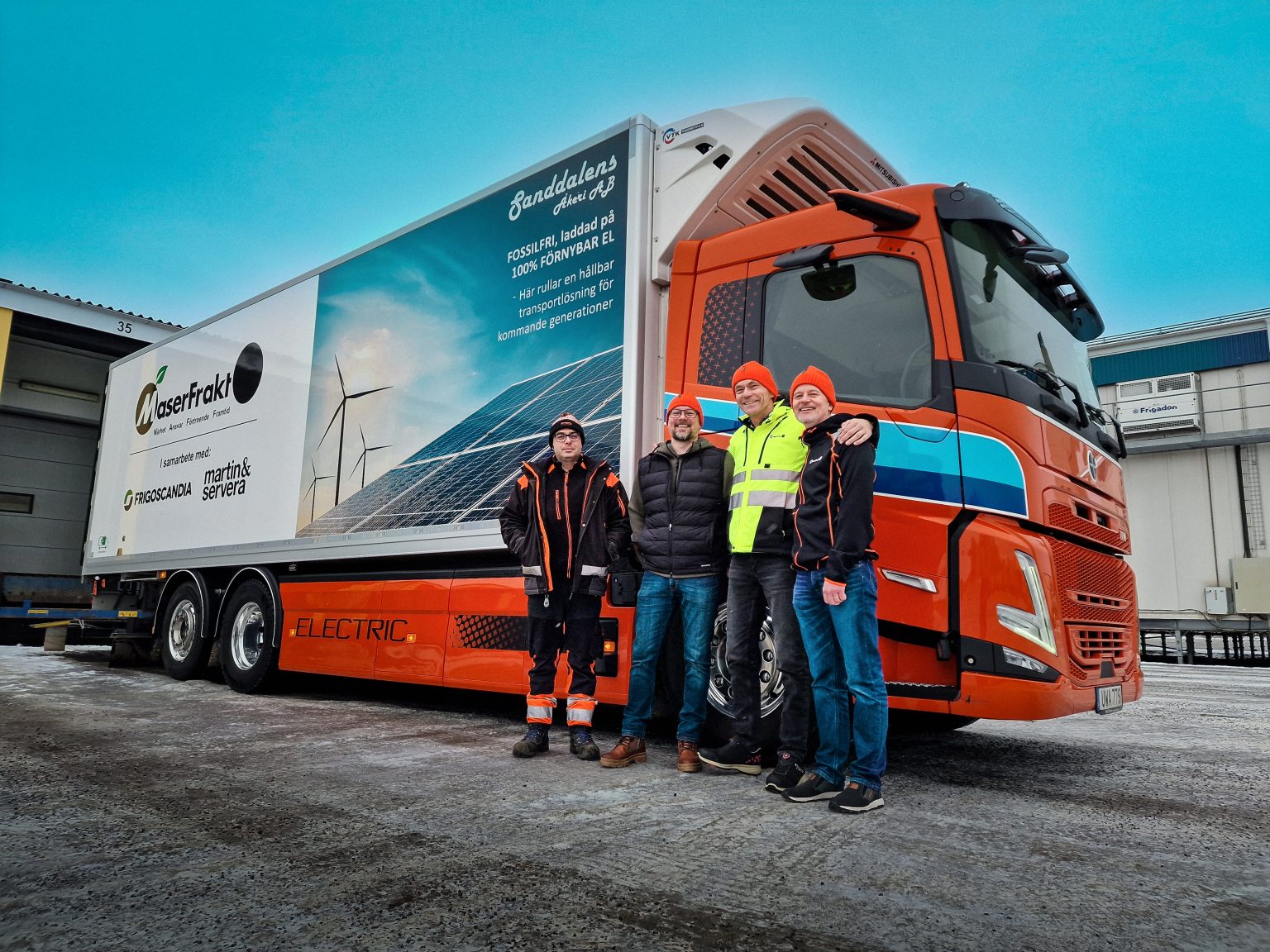 MaserFrakt AB introducerar Dalarnas första ellastbil för ...