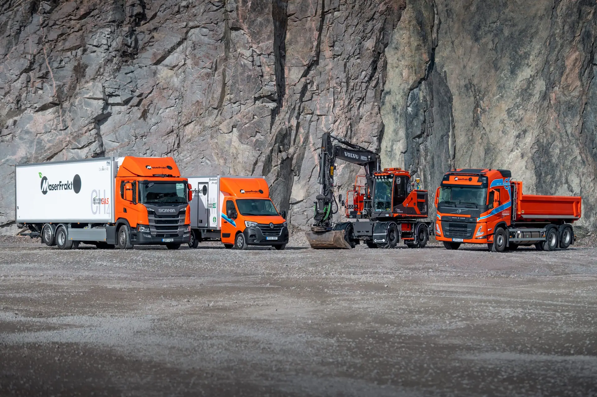 Vårt utbud - Maserfrakt